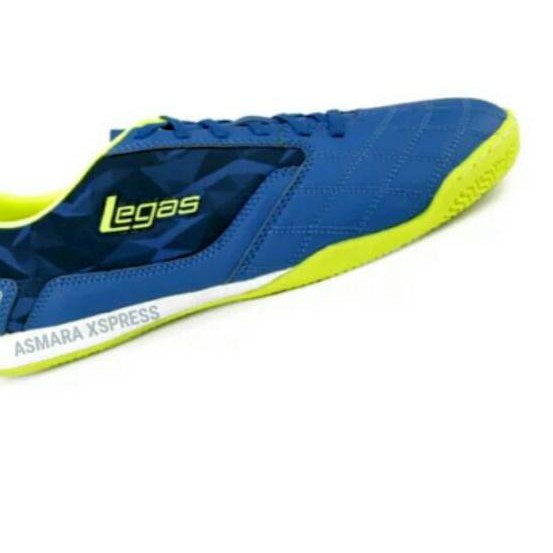 Jual TGF League Original Legas Tyra LA Sepatu Futsal - Blue Ocean Gren ...