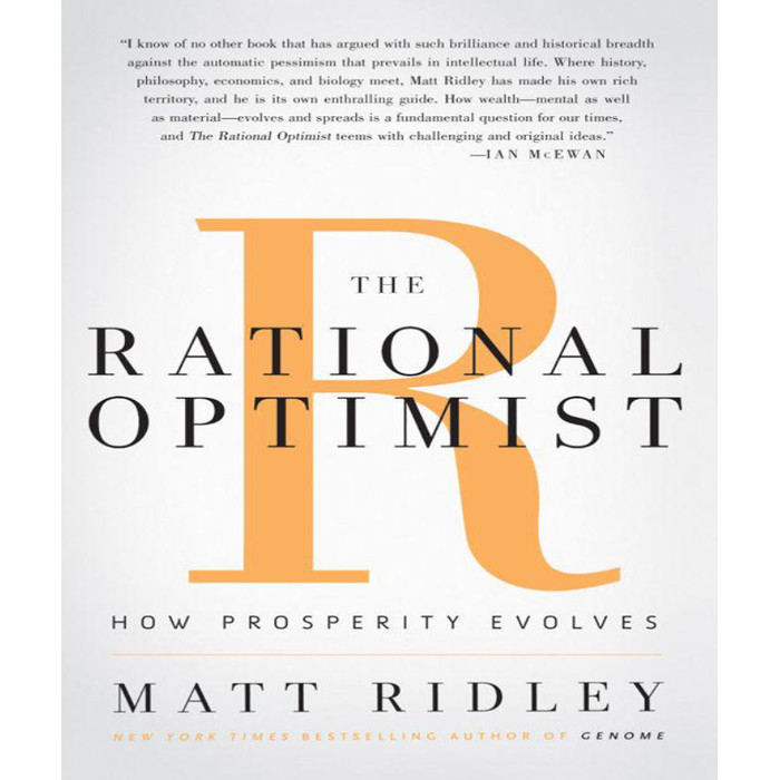 Jual Buku - The Rational Optimist: How Prosperity Evolves by Matt ...