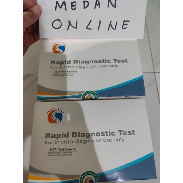 Jual Rapid tes HCV Orient gene / Rapid test HCV orient Gene | Shopee ...