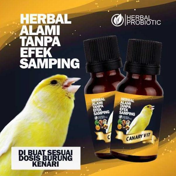 Jual $$] VITAMIN HERBAL DI FORMULASIKAN KHUSUS UNTUK KENARI | Shopee ...