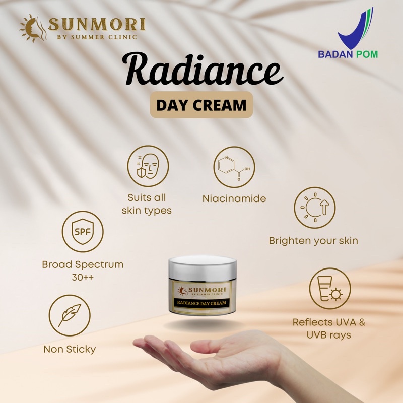 Jual Sunmori Radiance Day Cream | Shopee Indonesia