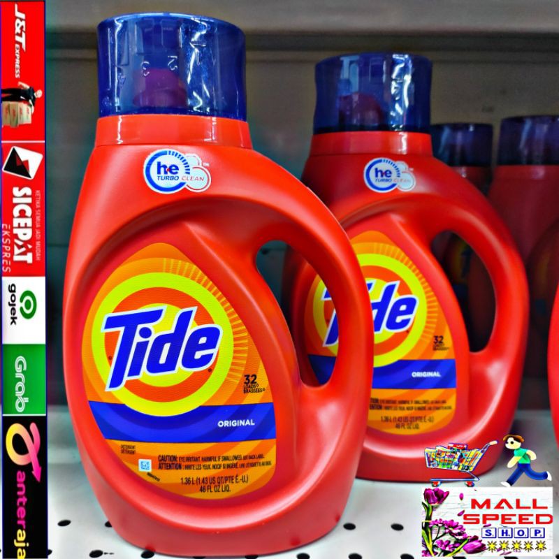 Jual Tide original scent Turbo clean Liquid Laundry Detergent | Shopee ...