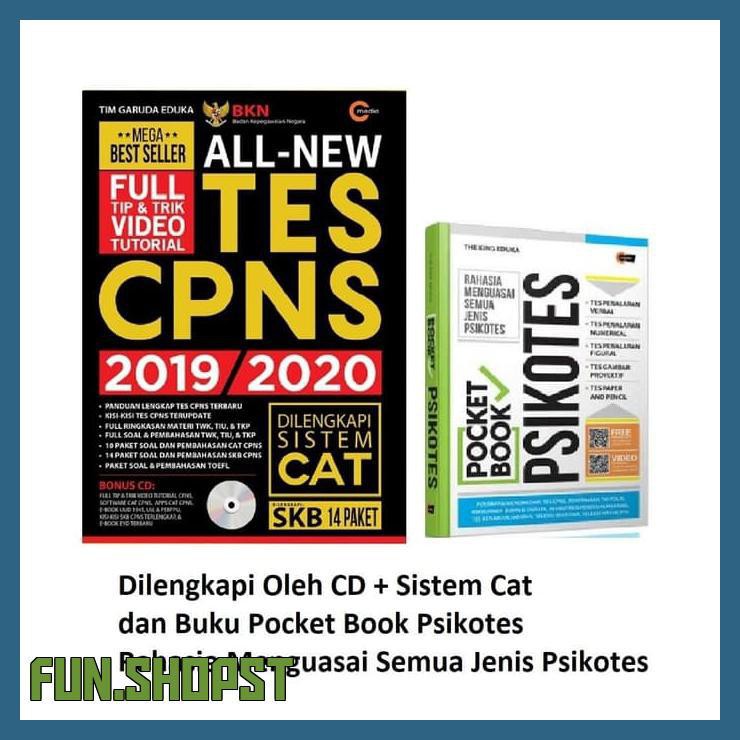 Jual PAKET BUKU ALL NEW TES CPNS 2019/2020 DAN POCKET BOOK PSIKOTES ... Jual PAKET BUKU ALL NEW TES CPNS 2019/2020 DAN POCKET BOOK PSIKOTES ...