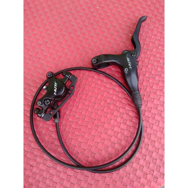 Jual rem cakram hidrolik hidrolis sepeda merk nutt | Shopee Indonesia