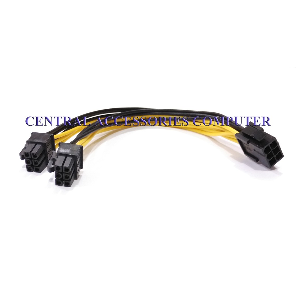 Jual KABEL POWER 6 PIN CABANG | Shopee Indonesia
