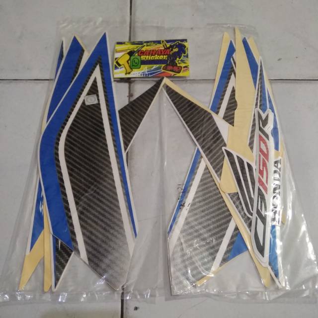 Jual Striping Lis Sticker Honda CB 150 R Standar Tahun 2015 / 2016 ...