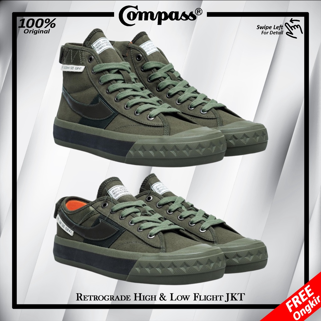 Jual Compass Retrograde High & Low Flight Jacket (Seasonal 2022 ...