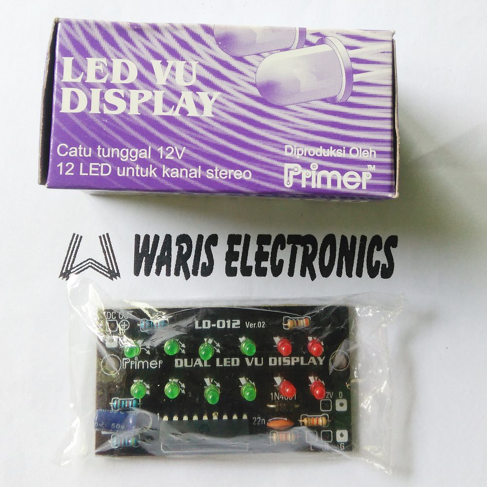 Jual kit LED VU display power ampli grab it fast | Shopee Indonesia