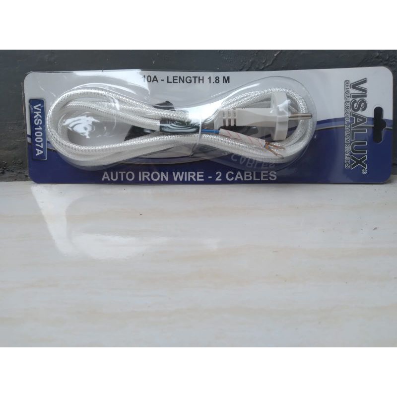 Jual kabel setrika visalux 1.8 meter sudah SNI | Shopee Indonesia