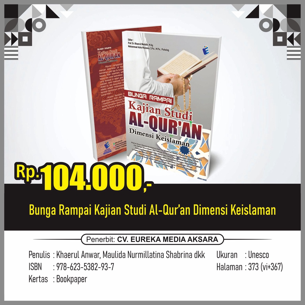 Jual Bunga Rampai Kajian Studi Al-Qur’an Dimensi Keislaman | Shopee ...