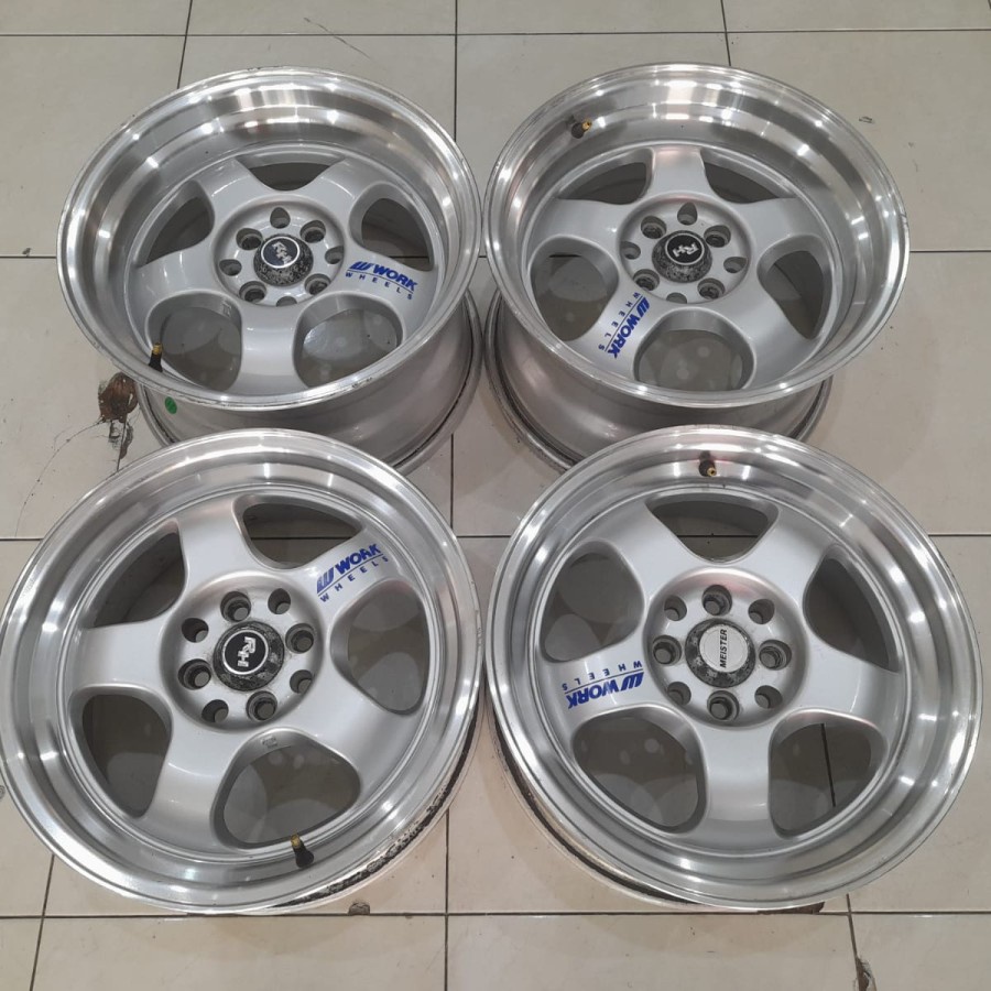Jual VELG MOBIL WORK MEISTER RING 16 LEBAR 7/8,5 ET35/30 4x100, 4x114 ...