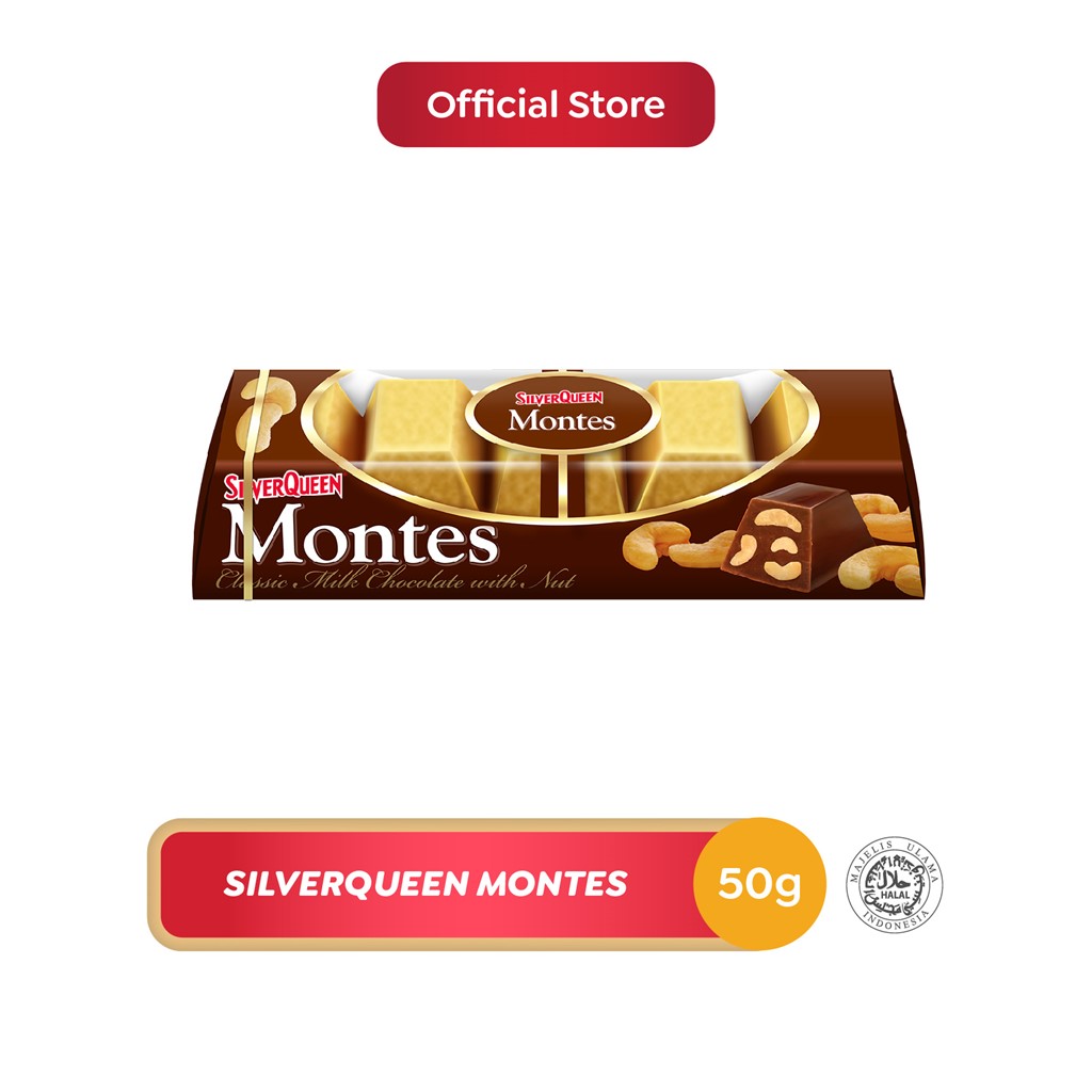 Jual SilverQueen Montes 50 g | Shopee Indonesia