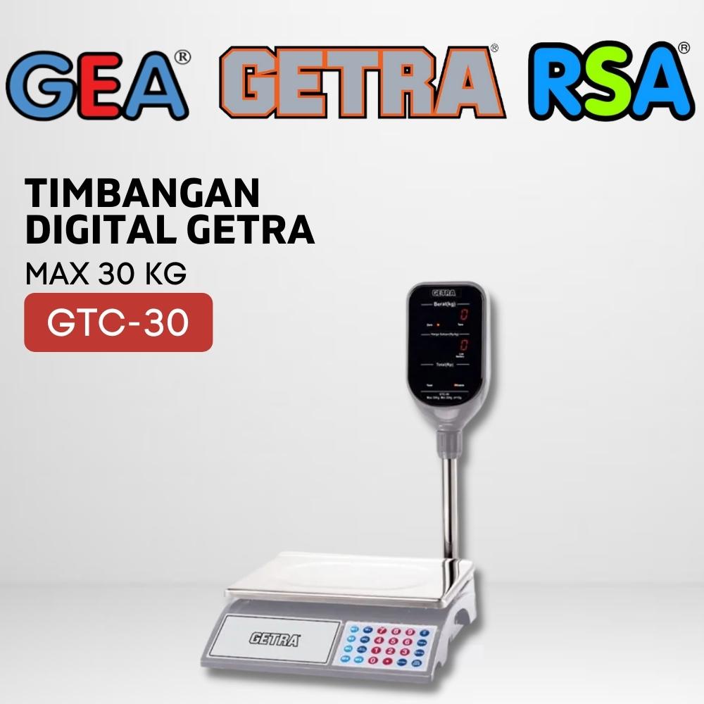 Jual TIMBANGAN DIGITAL GETRA GTC-30 DUAL DISPLAY DIGITAL SCALE 30KG ORIGINAL | Shopee Indonesia