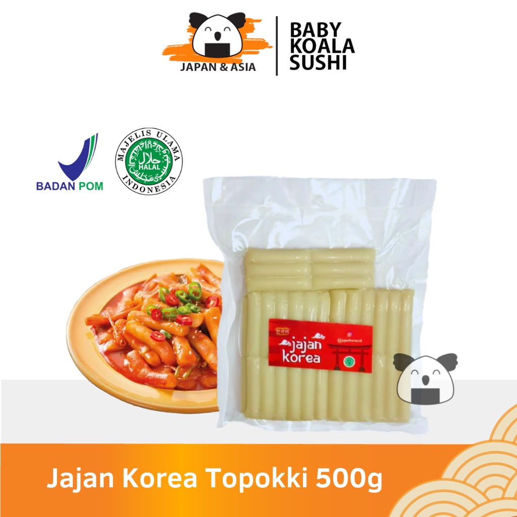 Jual JAJAN KOREA Topokki 500 g Halal | Tteokbokki / Rice Cake. | Shopee Indonesia