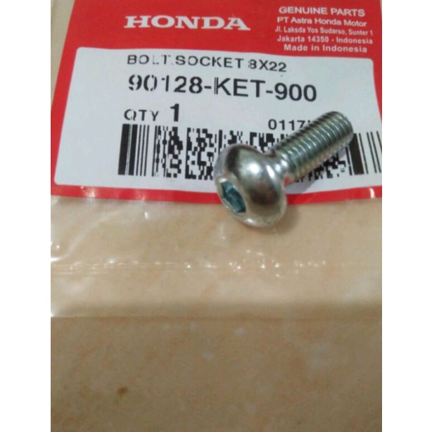 Jual baut pengunci besi dudukan footstep belakang cbr 150 CS1 Sonic ...
