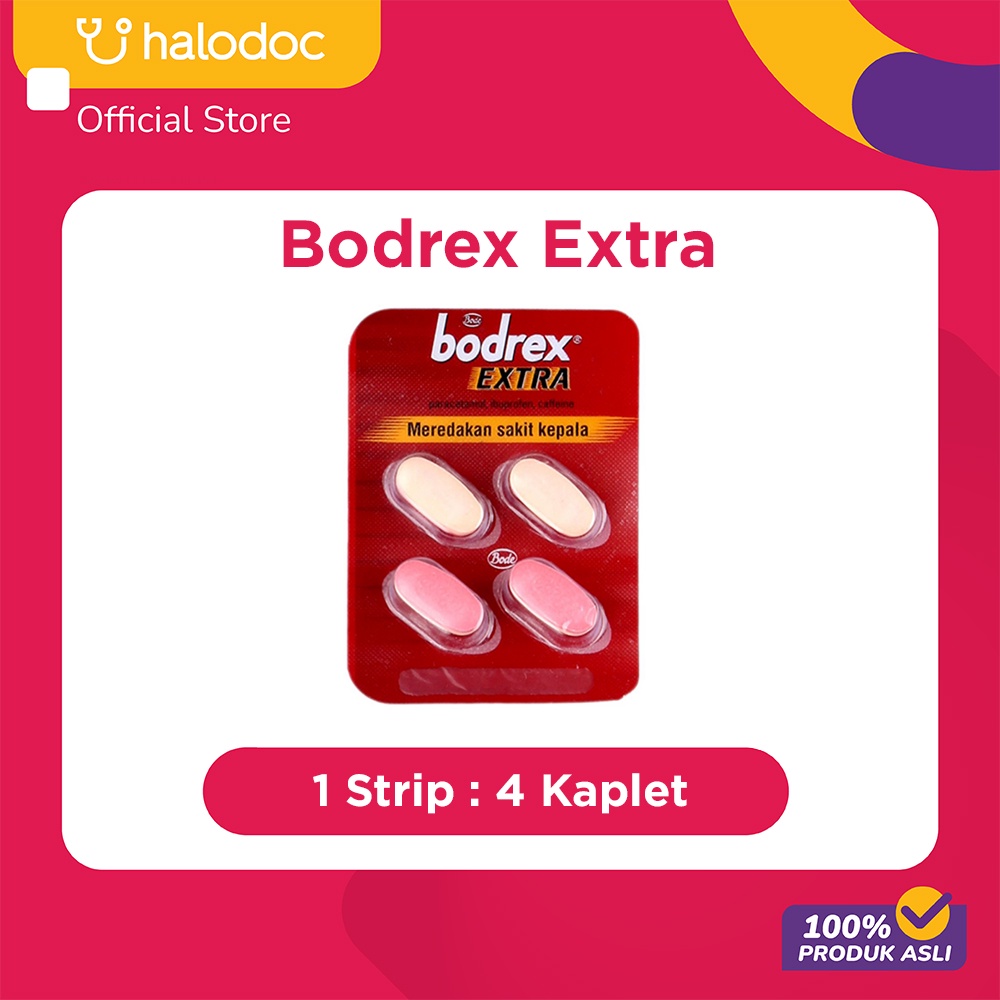 Jual Bodrex Extra 4 Kaplet | Shopee Indonesia