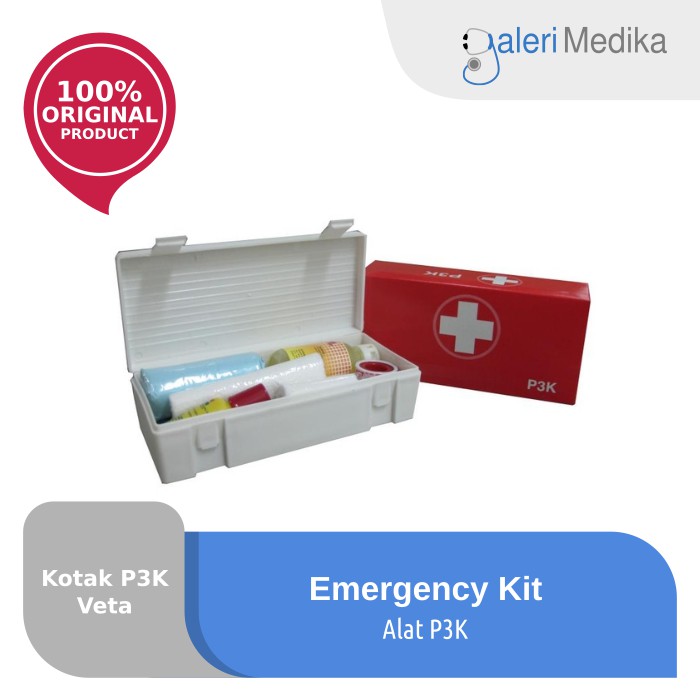 Jual Kotak P3K Mobil - Kotak Obat Veta | Shopee Indonesia