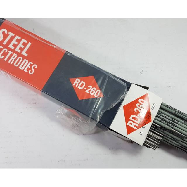 Jual Nikko Steel Welding Electrodes RD260 (2.6x350mm) • Lastok | Shopee ...