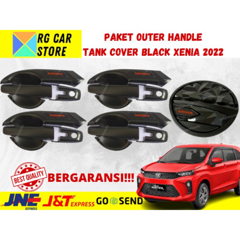 Jual PAKET MODIF ALL NEW XENIA 2022 OUTER HANDLE TANK COVER BLACK DOFF DIJAMIN PNP BERKUALITAS ...