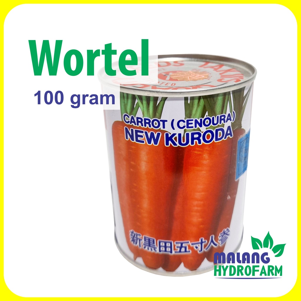 Jual Benih Wortel Jepang New Kuroda 100 gram Takii Seed Japan takiis ...