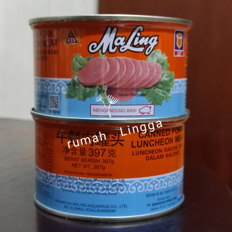 Jual Maling TTS 397 / Daging Maling / Daging Babi Dalam Kaleng Canned ...