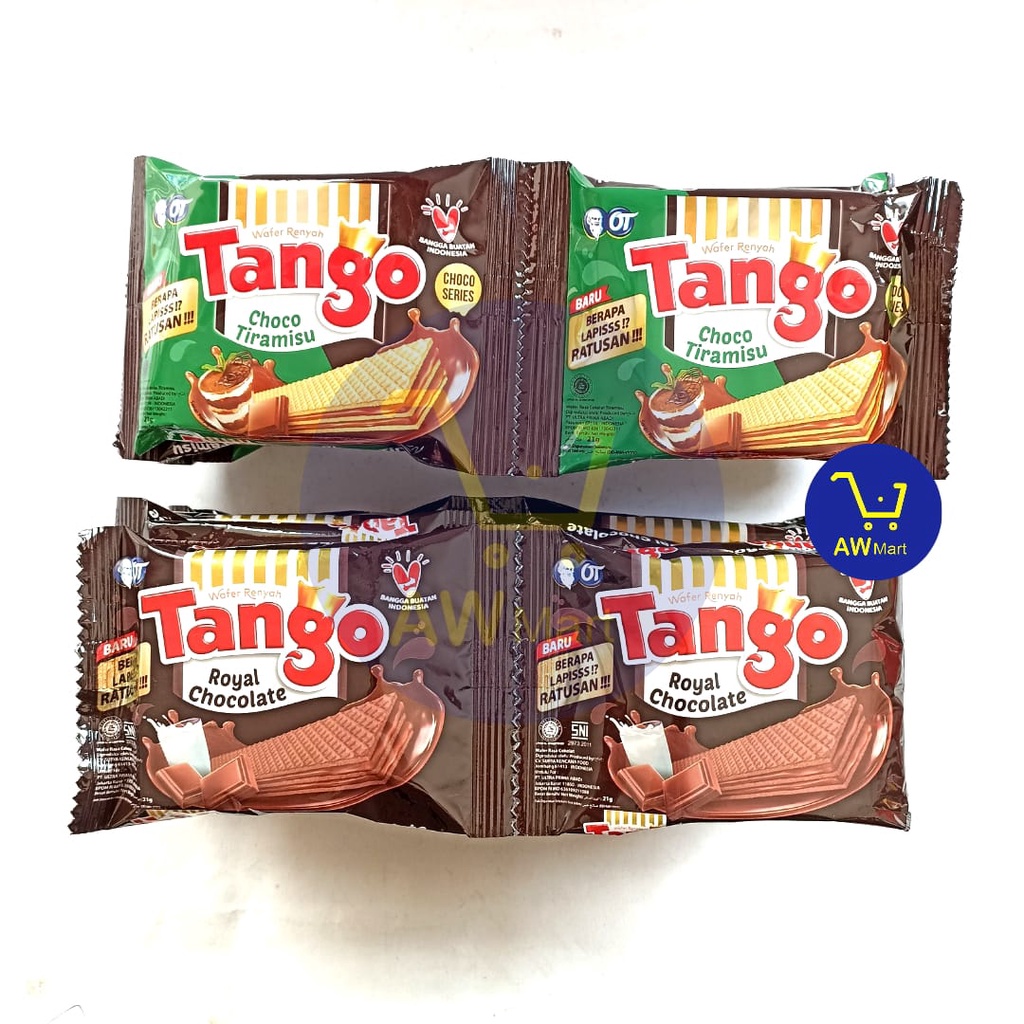 Jual WAFER TANGO RENCENG (ISI 10 SACHET X 21GRAM) | Shopee Indonesia