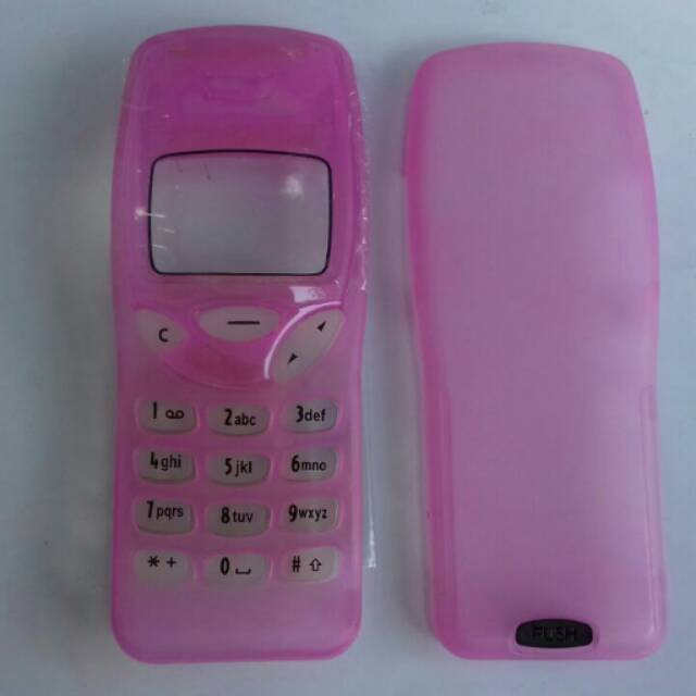 Jual Casing nokia 3210 pink transparan doff non tulang | Shopee Indonesia