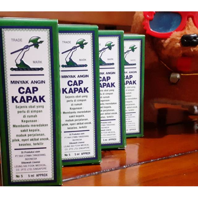 Jual MINYAK ANGIN KAPAK 5 Ml / MINYAK CAP KAPAK 5 Ml / MINYAK PANAS ...
