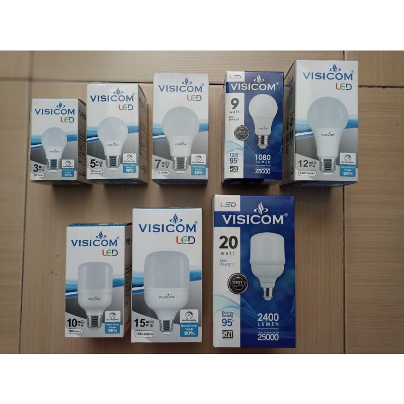 Jual Lampu Led Kapsul Visicom 10w/15w/20w | Shopee Indonesia
