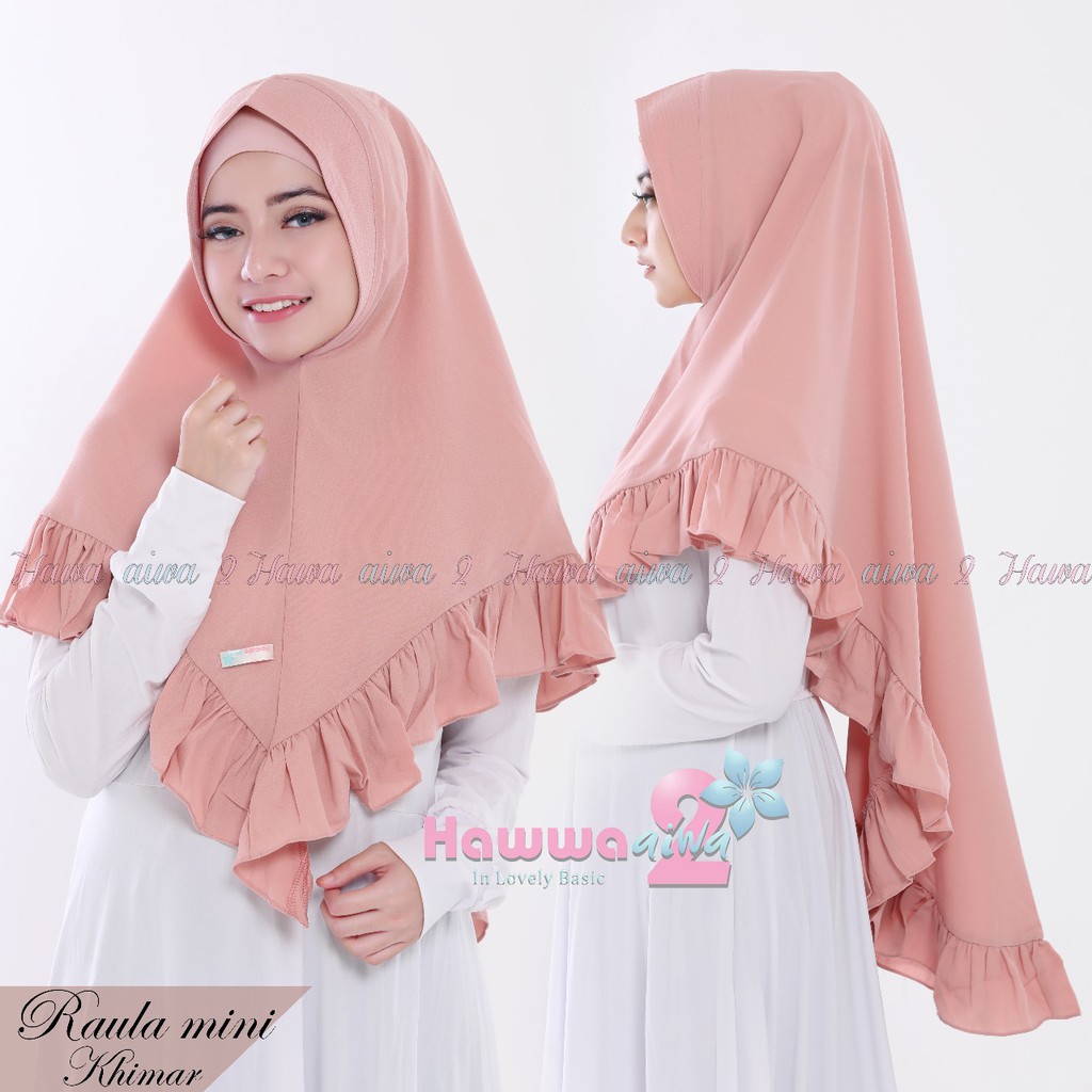 Jual Khimar Raula by Hawwa Aiwa | Shopee Indonesia