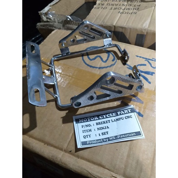 Jual Kupingan lampu cnc ninja (besi+plat) | Shopee Indonesia