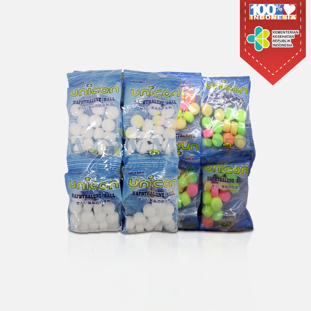 Jual KAMPER UNICON 25 GR KAPUR BARUS RENCENG 12 PCS | Shopee Indonesia