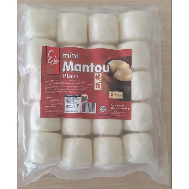 Jual Mini Mantou Plain 360gr | Shopee Indonesia