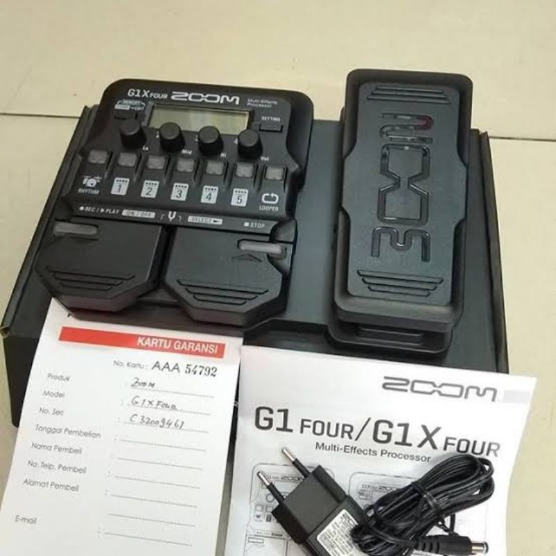 Jual Multi Efek Gitar Zoom G1X FOUR | Shopee Indonesia