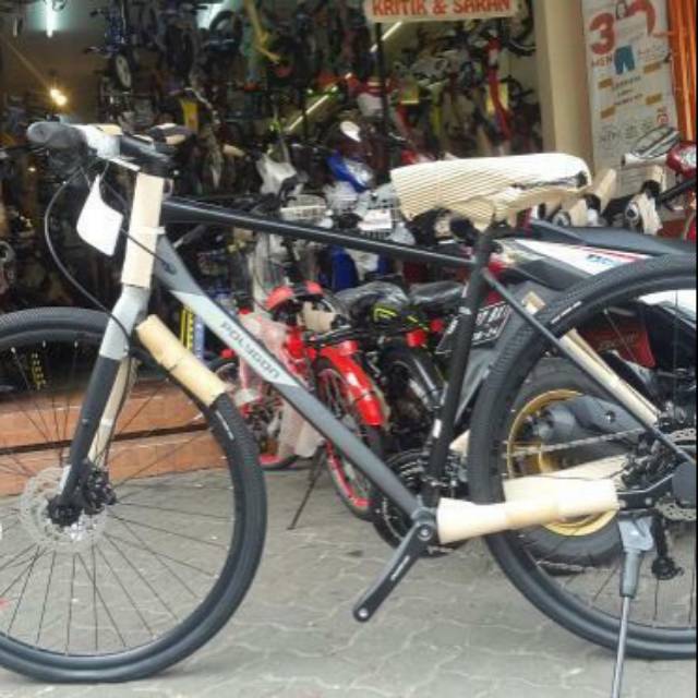 Jual Sepeda hybrid path 3 polygon bentar 700c | Shopee Indonesia