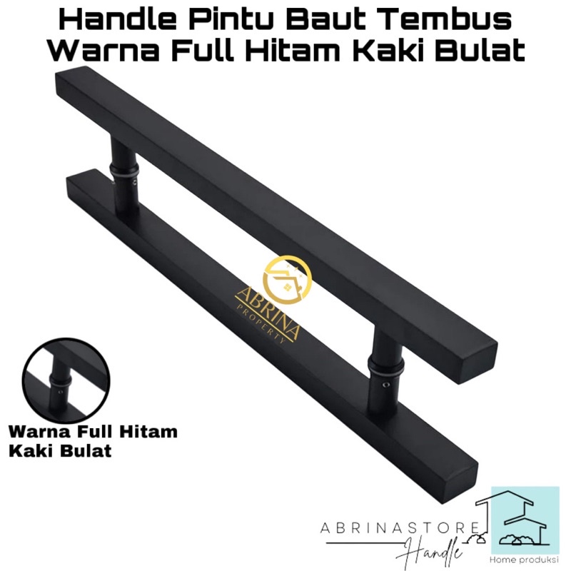 Jual Handle pintu rumah baut tembus 60cm 45cm gagang pintu handle pintu ...