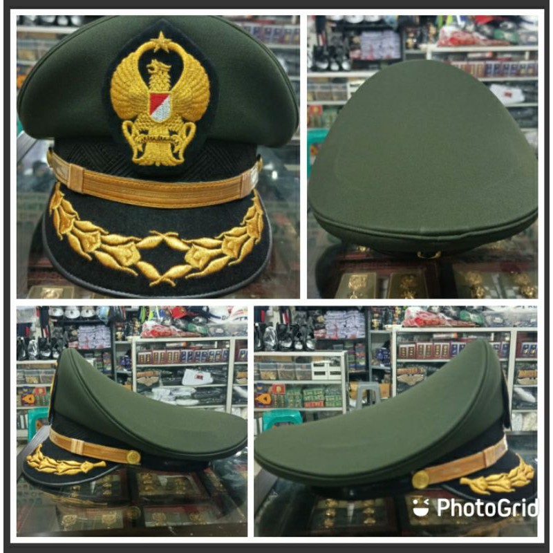 Jual TOPI PET PDU PAMEN ANGKATAN DARAT/TOPI PET PDU AD/ TOPI PET AD ...