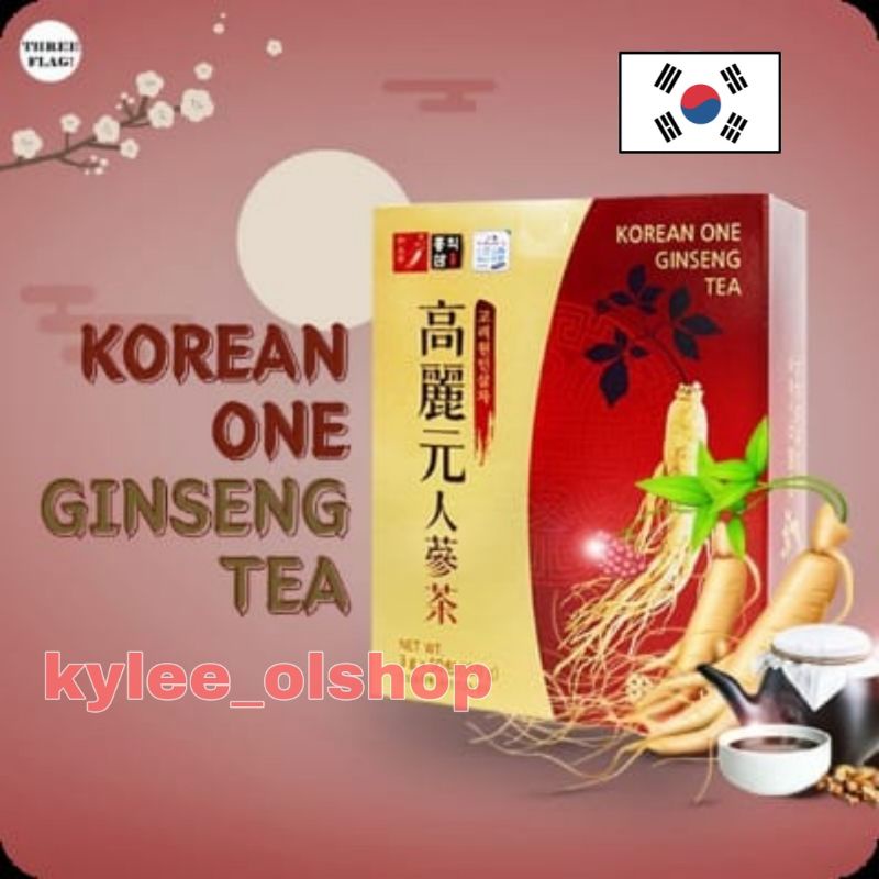 Jual KOREAN ONE RED GINSENG TEA ECER ORIGINAL / TEH GINSENG MERAH KOREA UNTUK IMUN TUBUH ...