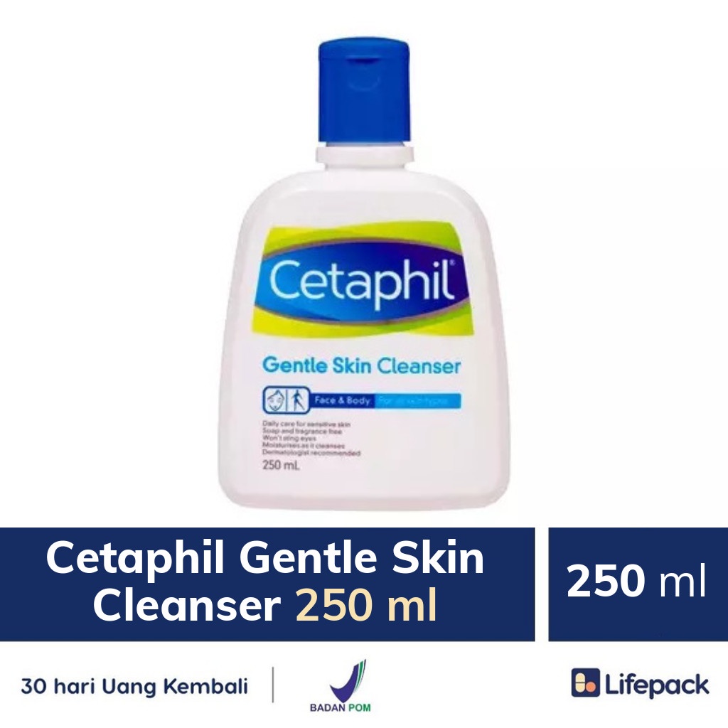 Jual Cetaphil Gentle Skin Cleanser 250 ml - 250 ml - Sabun Pembersih ...