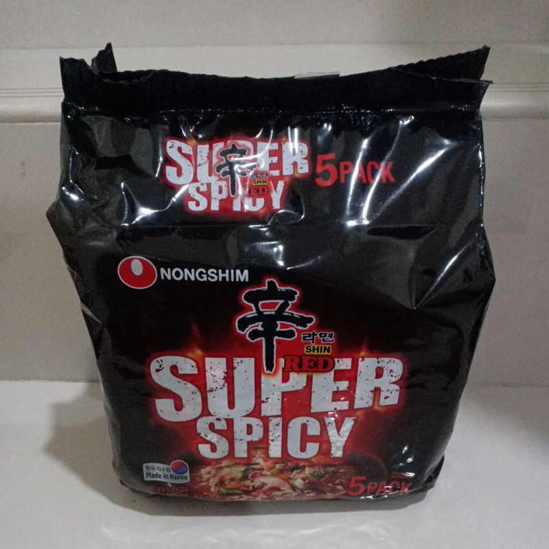 Jual shin red spicy (multi) kemasan isi 5 pack | Shopee Indonesia