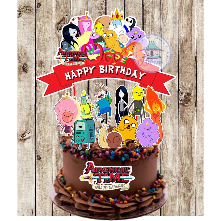Jual Adventure time cake topper | Shopee Indonesia