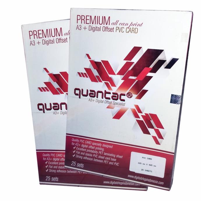 Jual QUANTAC PVC Laser A3+ (Bahan ID Card) | Shopee Indonesia
