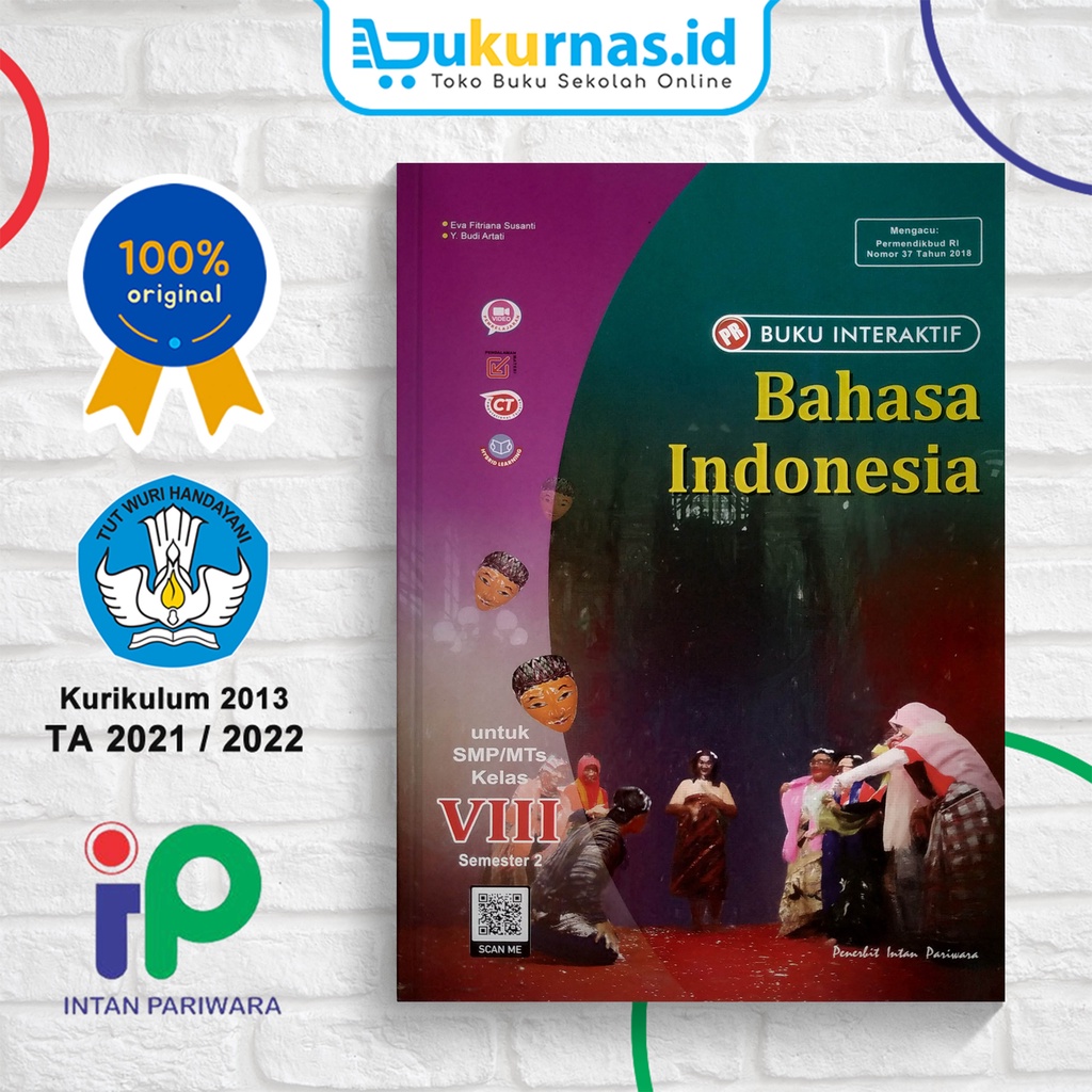 Jual Buku PR Interaktif Bahasa Indonesia SMP/MTs Kelas 8 Semester 2 - Intan Pariwara | Shopee ...