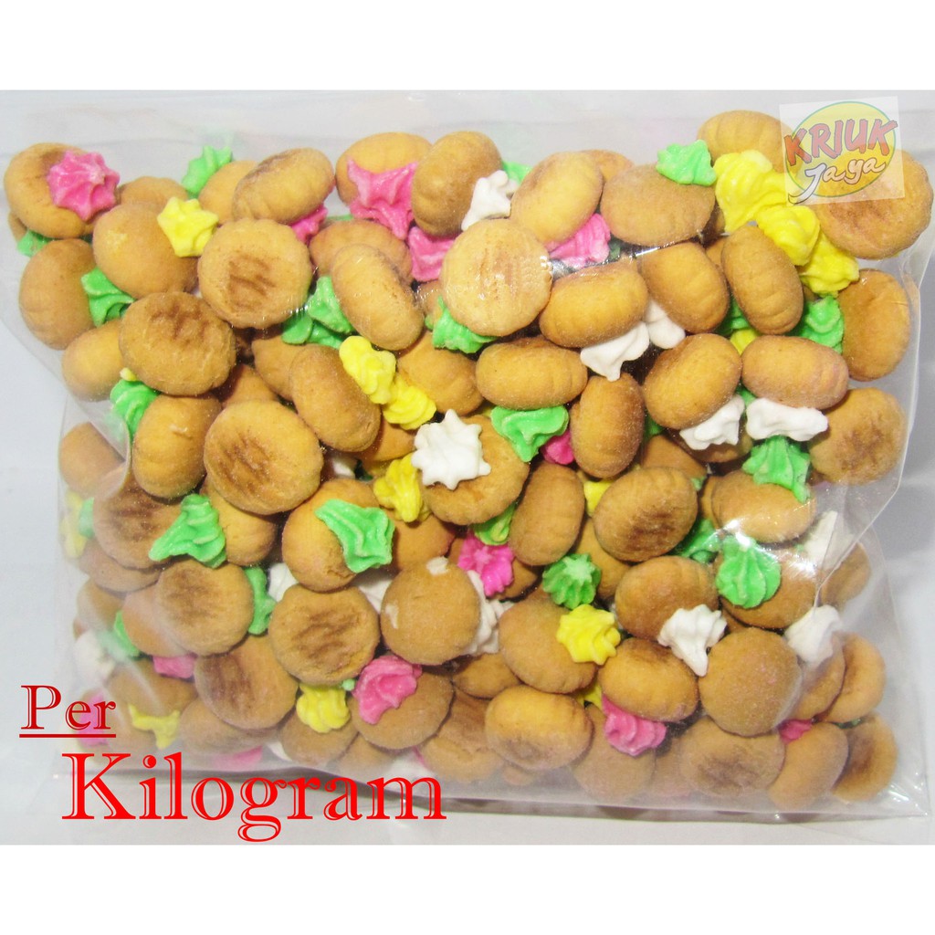 Jual BARU Biskuit Gem Rose / Roti Gem ... Cemilan Jadul ( Kiloan ...