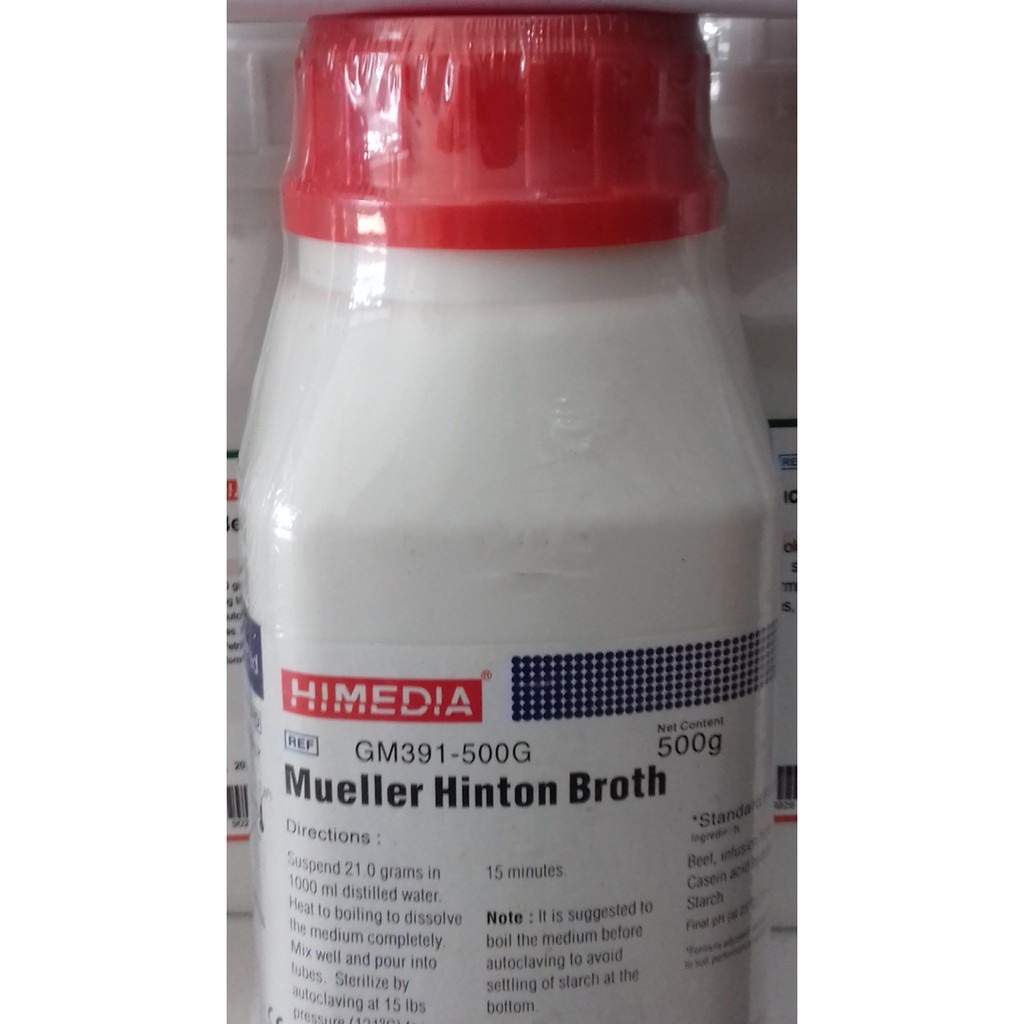 Jual Media Mikro Mueller Hinton Broth 500g | Shopee Indonesia