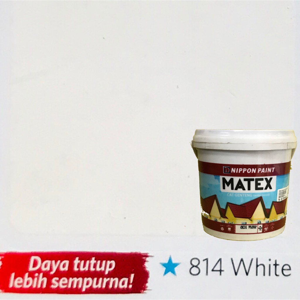 Jual Cat Genteng Matex Nippon Paint 1 liter | Shopee Indonesia