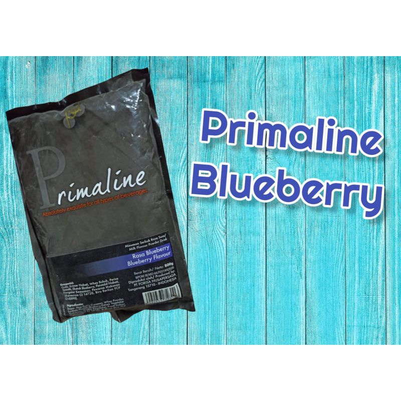 Jual Bubuk Minuman / Powder Drink primaline blueberry 800gr | Shopee ...