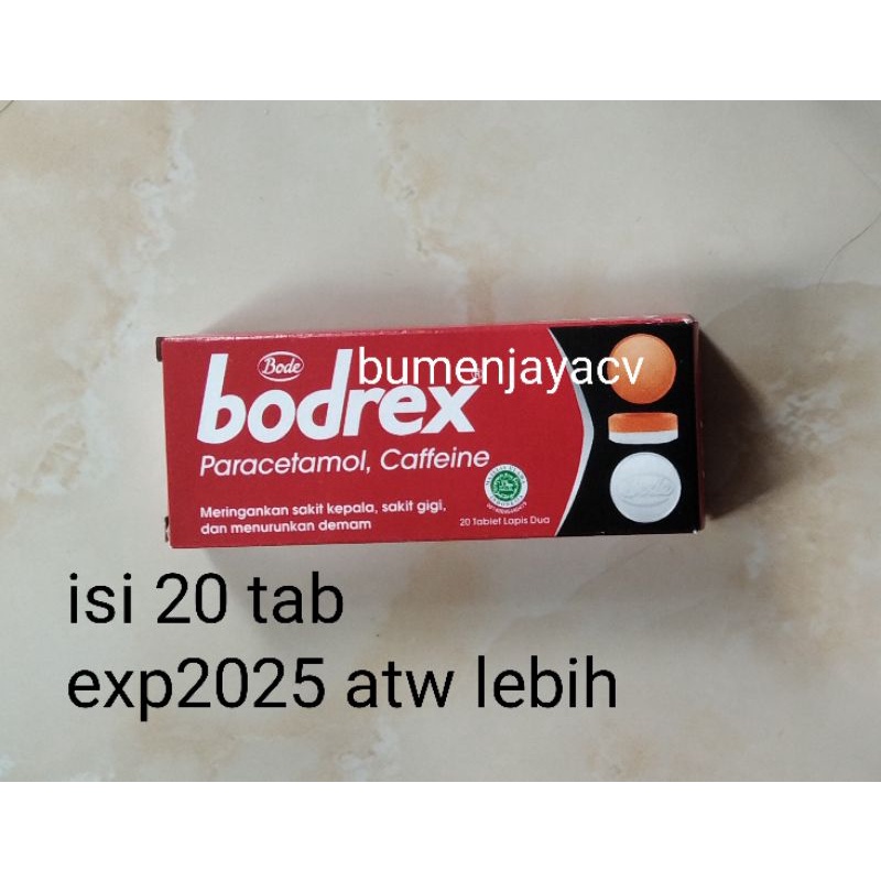 Jual Bodrex obat sakit kepala bodrex paracetamol | Shopee Indonesia