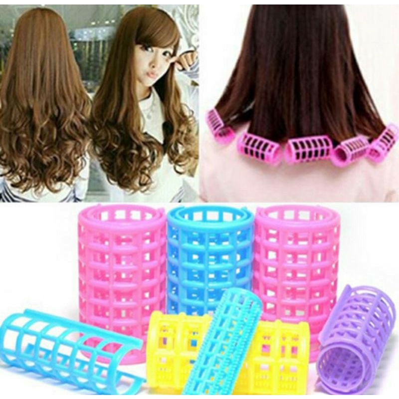 Jual Rol Rambut Keriting Roll Poni | Shopee Indonesia