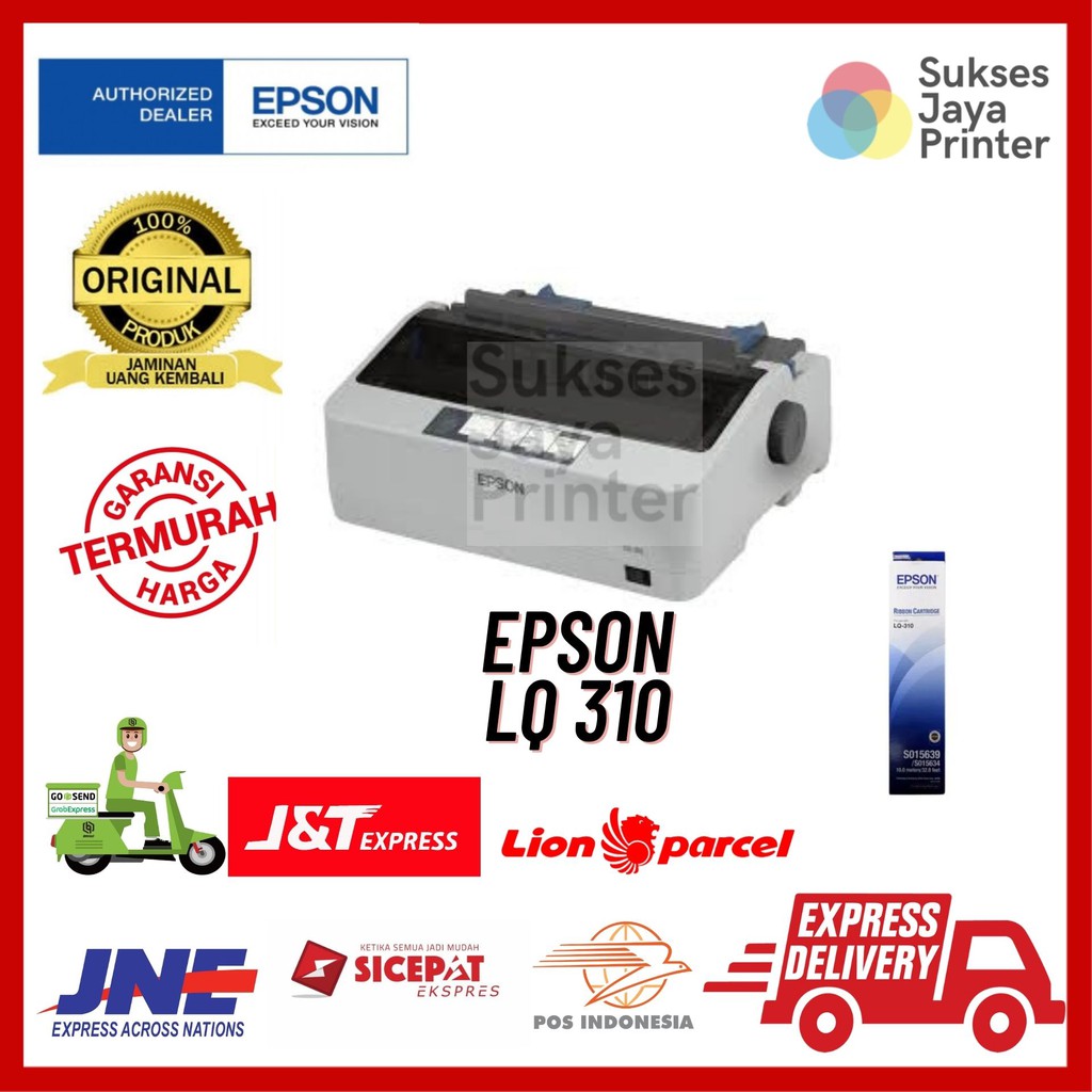 Jual PRINTER EPSON LQ 310 SIDM (DOT MATRIX) | Shopee Indonesia